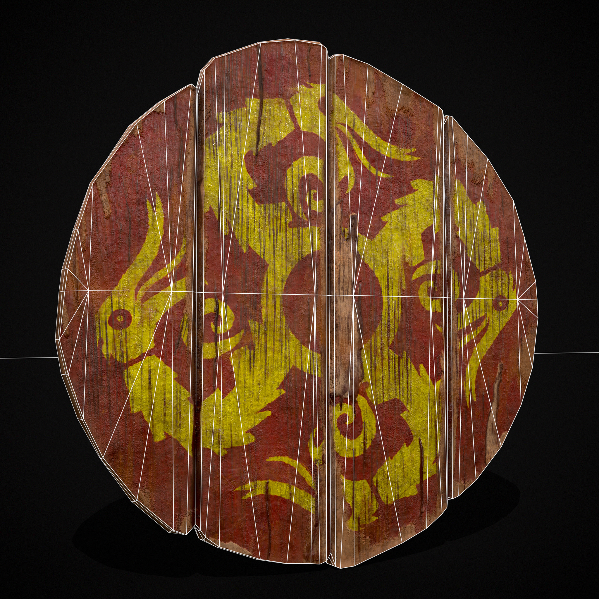 3D model RY Dragon Coat of Arms VR / AR / low-poly | CGTrader