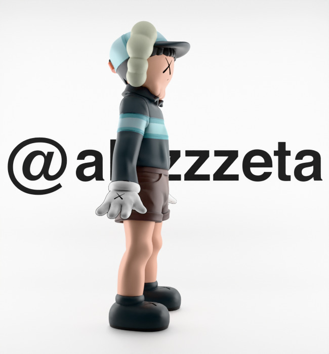 3D model Kaws CHUL SU and YOUNG HEE Squid Game Season 3 Textured VR ...