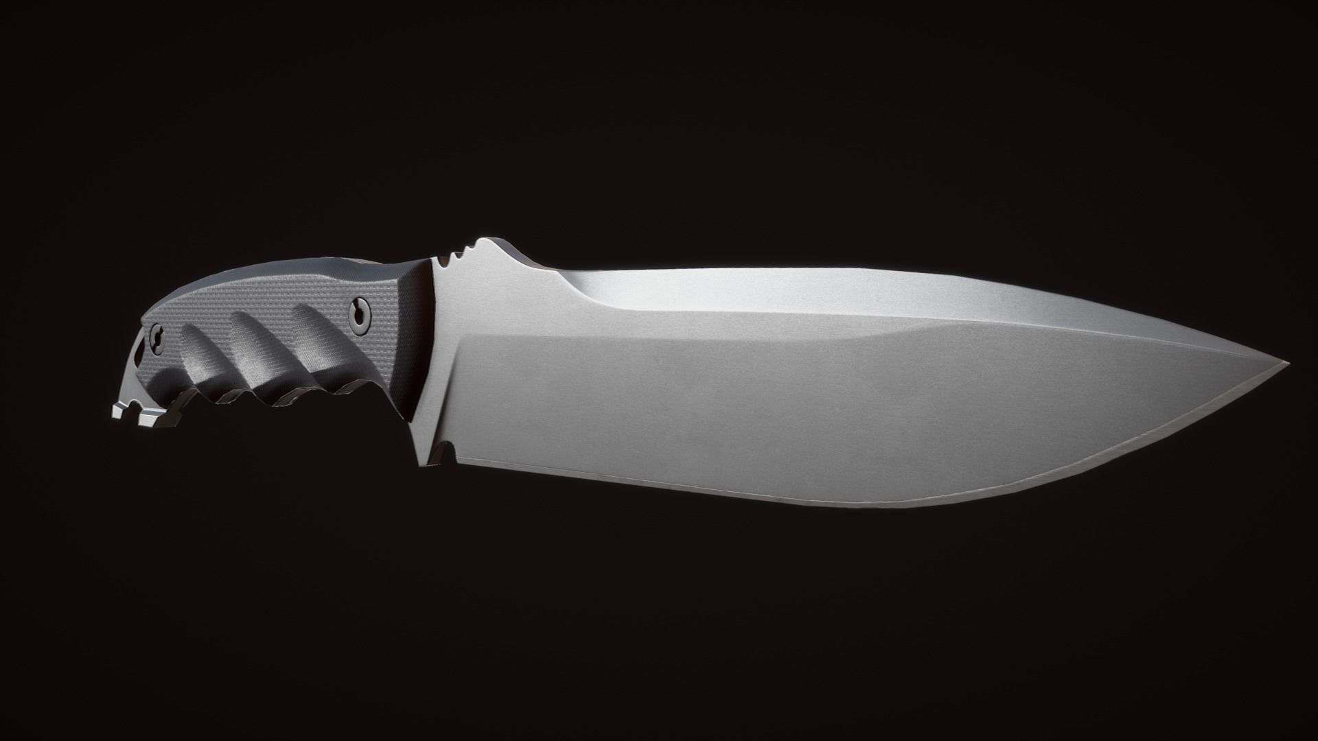 3D model Combat Knife Model - Textures VR / AR / low-poly | CGTrader