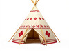 3D model Traditional Teepee Model Pack with Native Patterns VR / AR ...