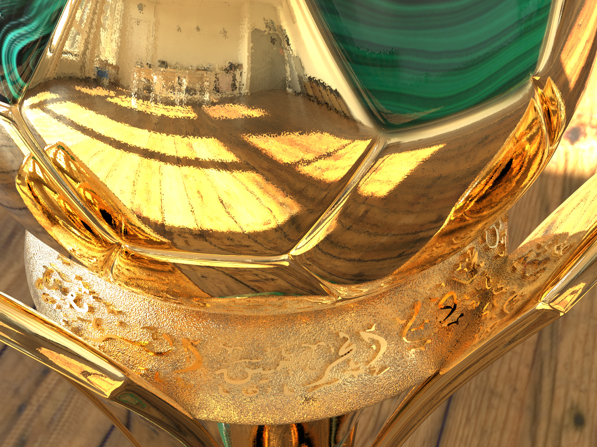 Saudi Kings Cup Trophy award -newest version -Cinematic-3D print 3D ...