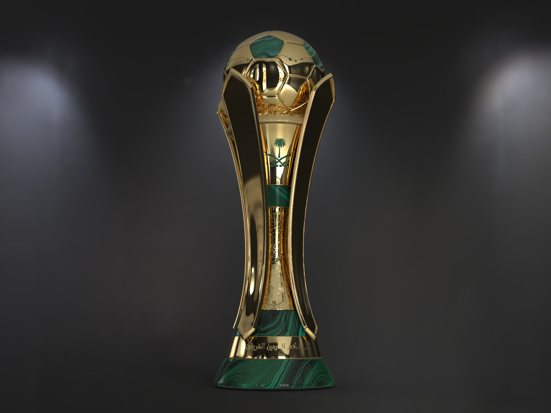 Saudi Kings Cup Trophy award -newest version -Cinematic-3D print 3D ...