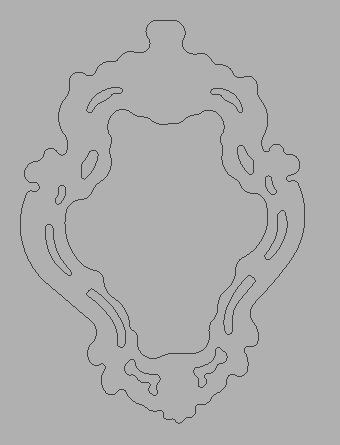 Rokoko Mirror by Glas Italia 3D model | CGTrader