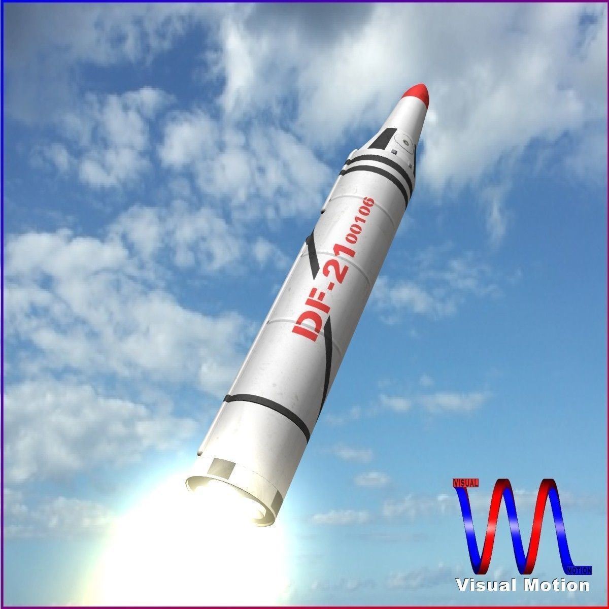 CSS-5 Ballistic Missile 3D model | CGTrader