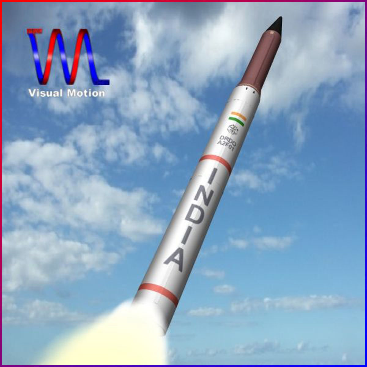 AGNI-4 Ballistic Missile 3D model | CGTrader