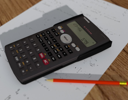 Calculator dwg 3D Model DWG | CGTrader.com