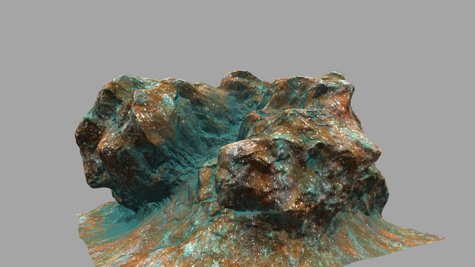 3D model Rock Mount VR / AR / low-poly | CGTrader