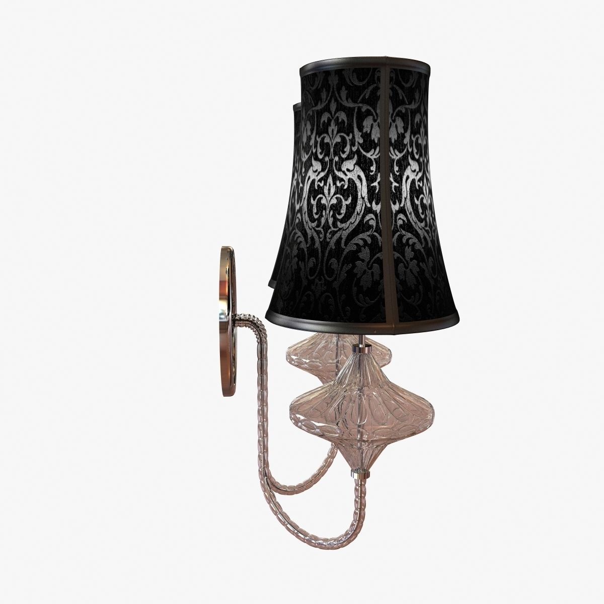 LUCECREA CLASS CHANTILLY wall light and chandelier 3D model | CGTrader