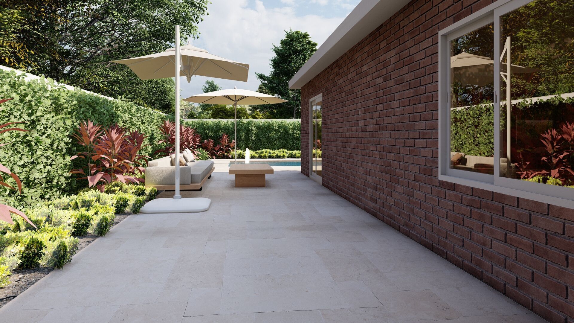 Garden Landscape 3d Model Sketchup And Lumion Scene 3d Model Free 3d Model Cgtrader