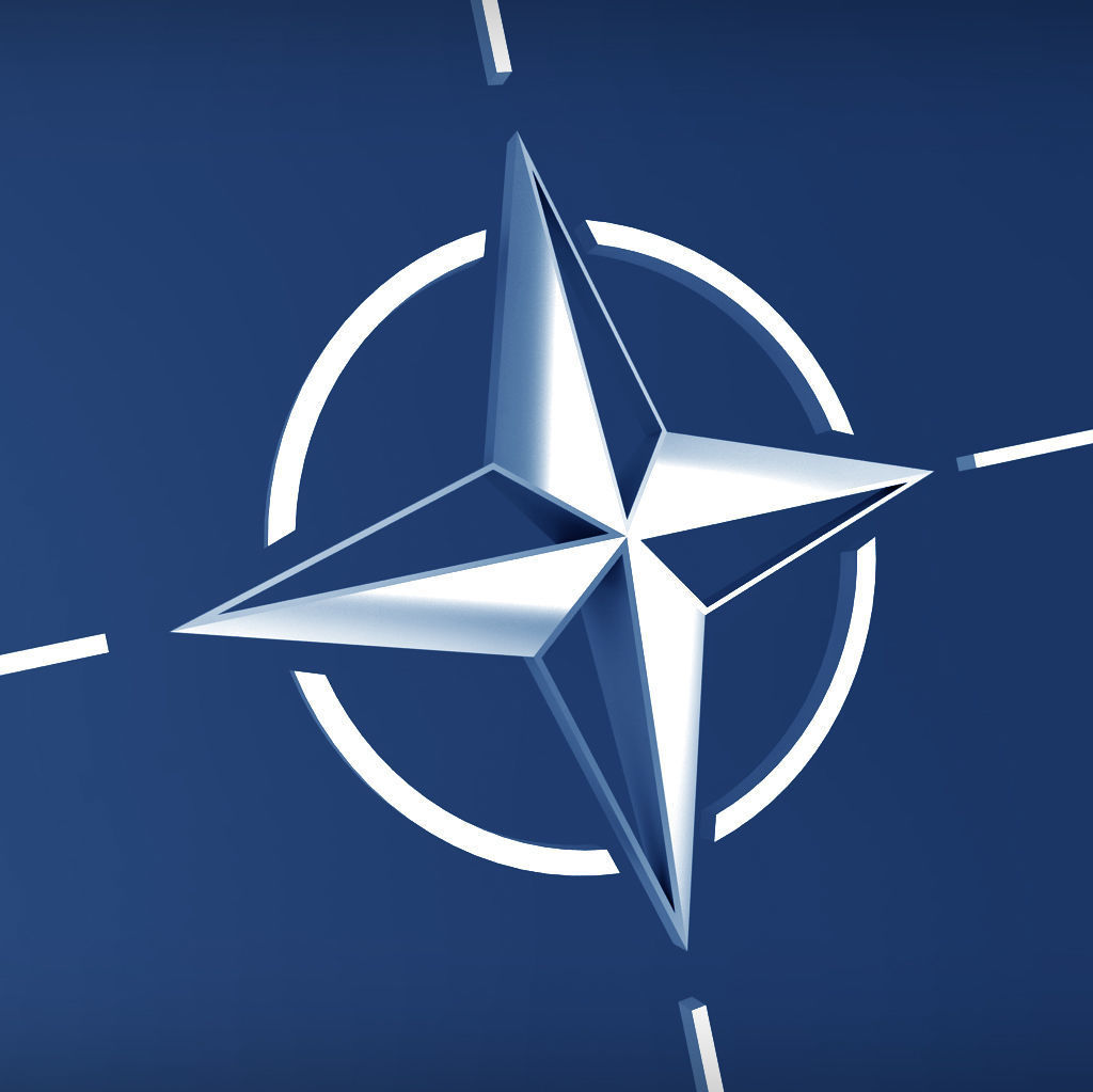 Nato logo symbol low poly pack 3D model | CGTrader