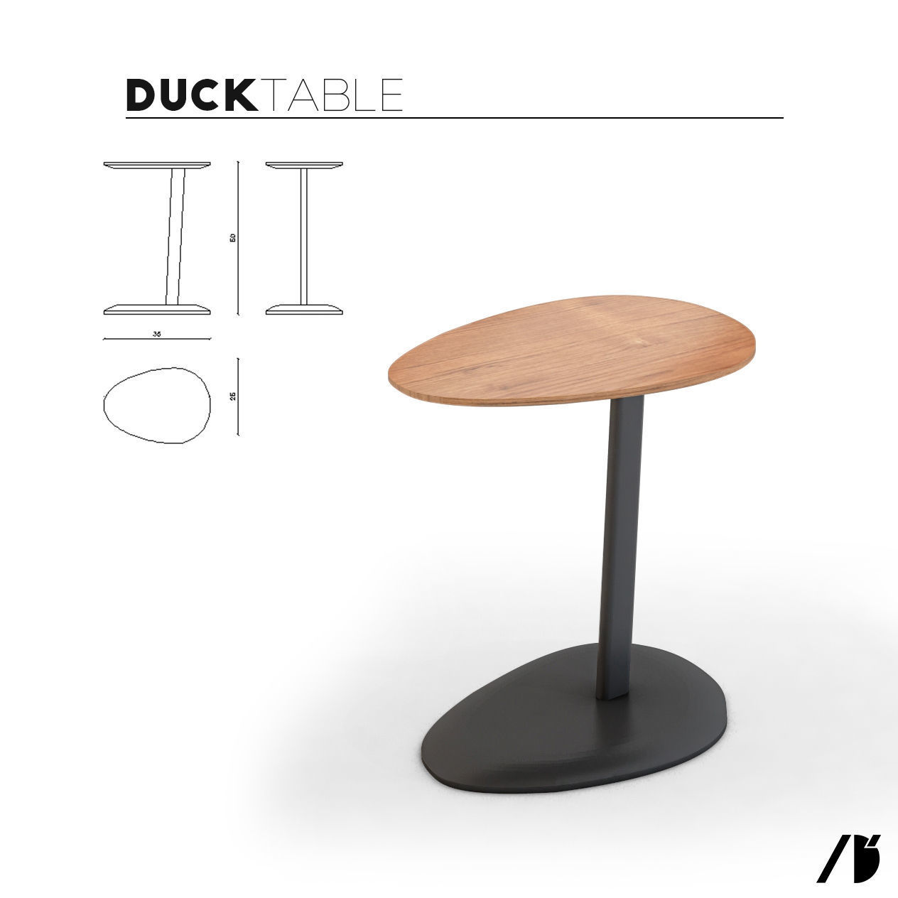 Duck Table free 3D model | CGTrader