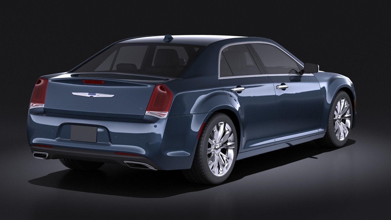 Chrysler 300 2015 VRAY 3D model | CGTrader