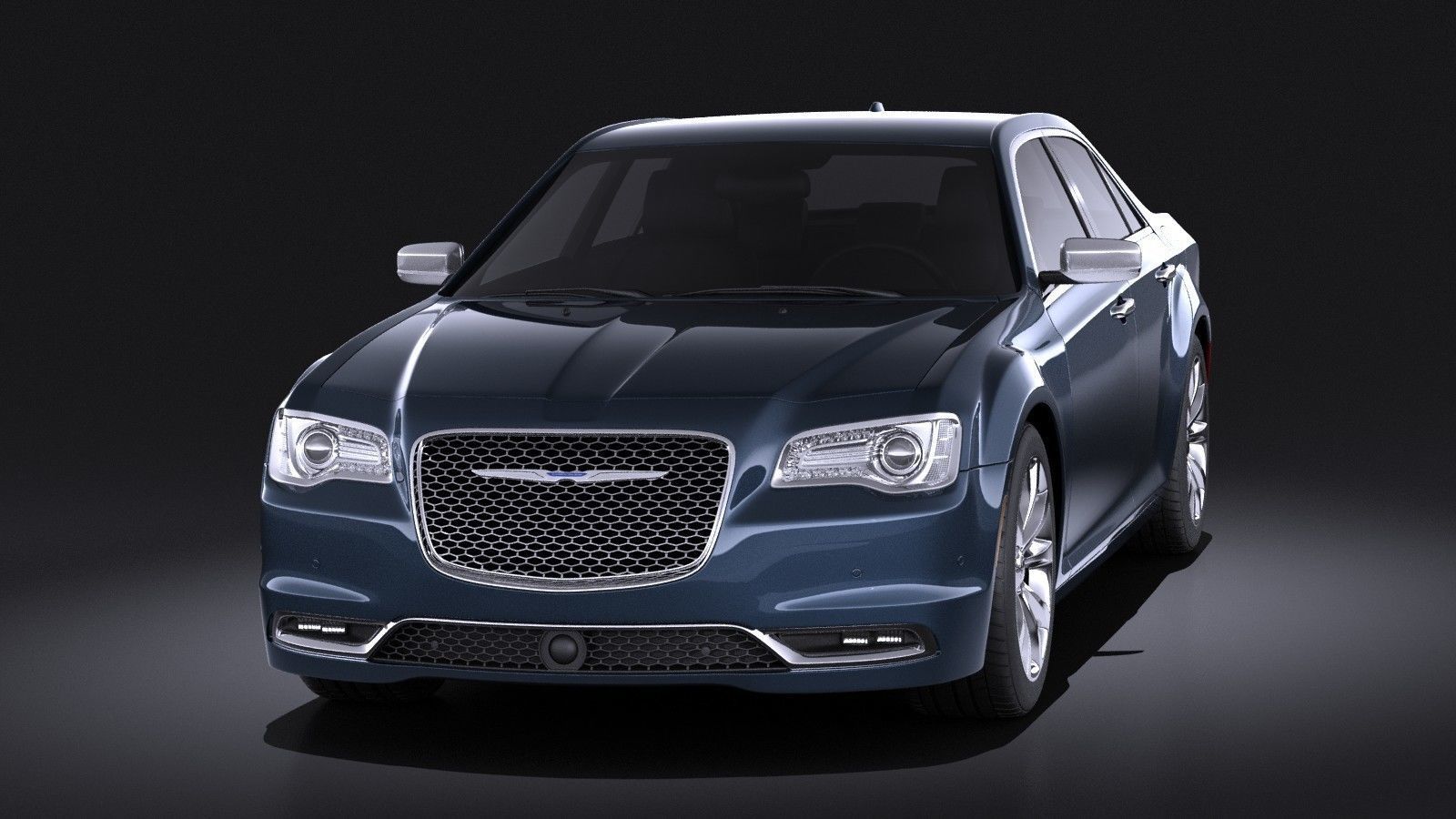 Chrysler 300 2015 VRAY 3D model | CGTrader