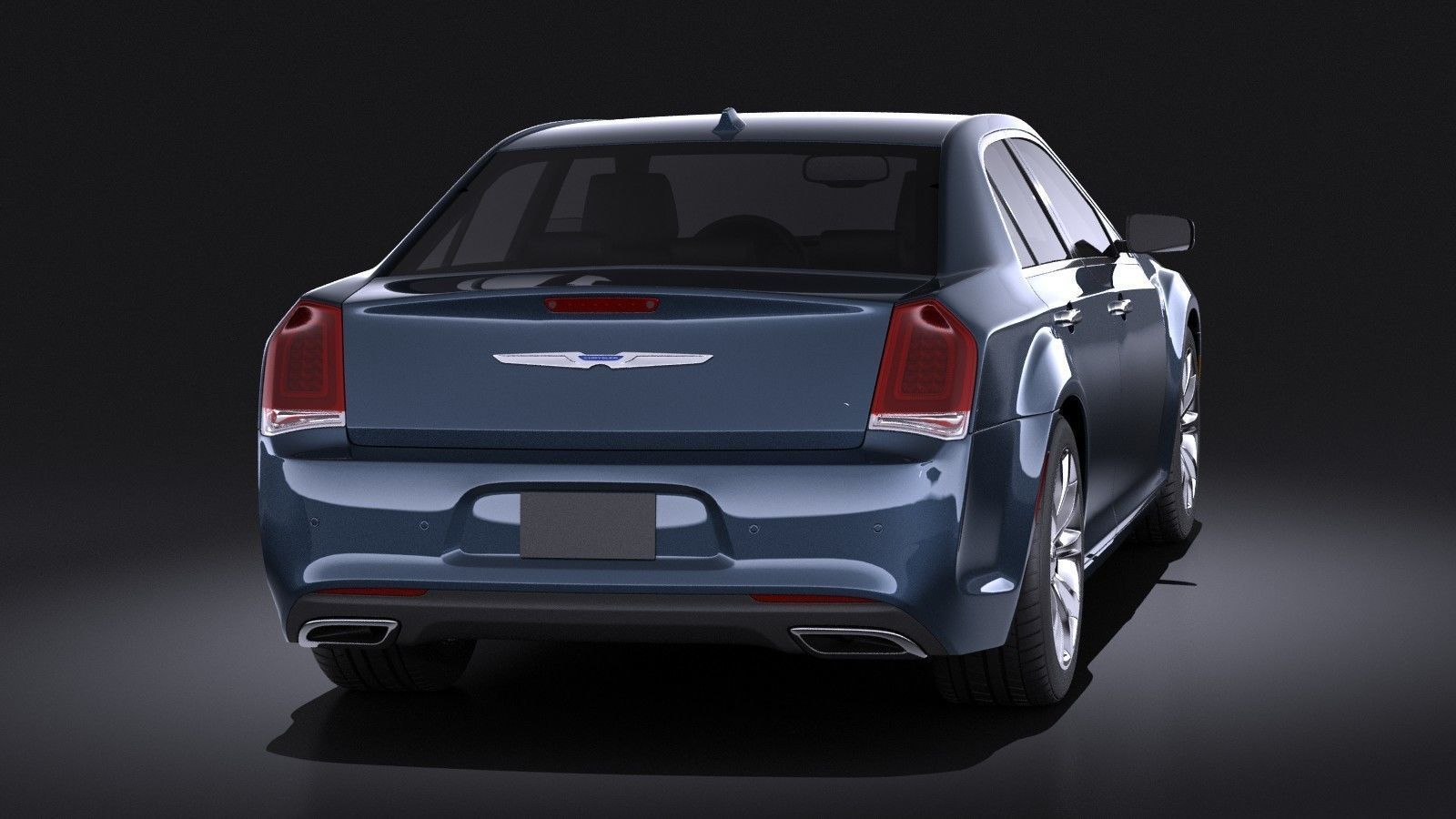 Chrysler 300 2015 VRAY 3D model | CGTrader