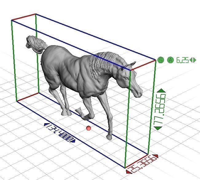 Arabic Horse in galloping position 3D model 3D printable | CGTrader