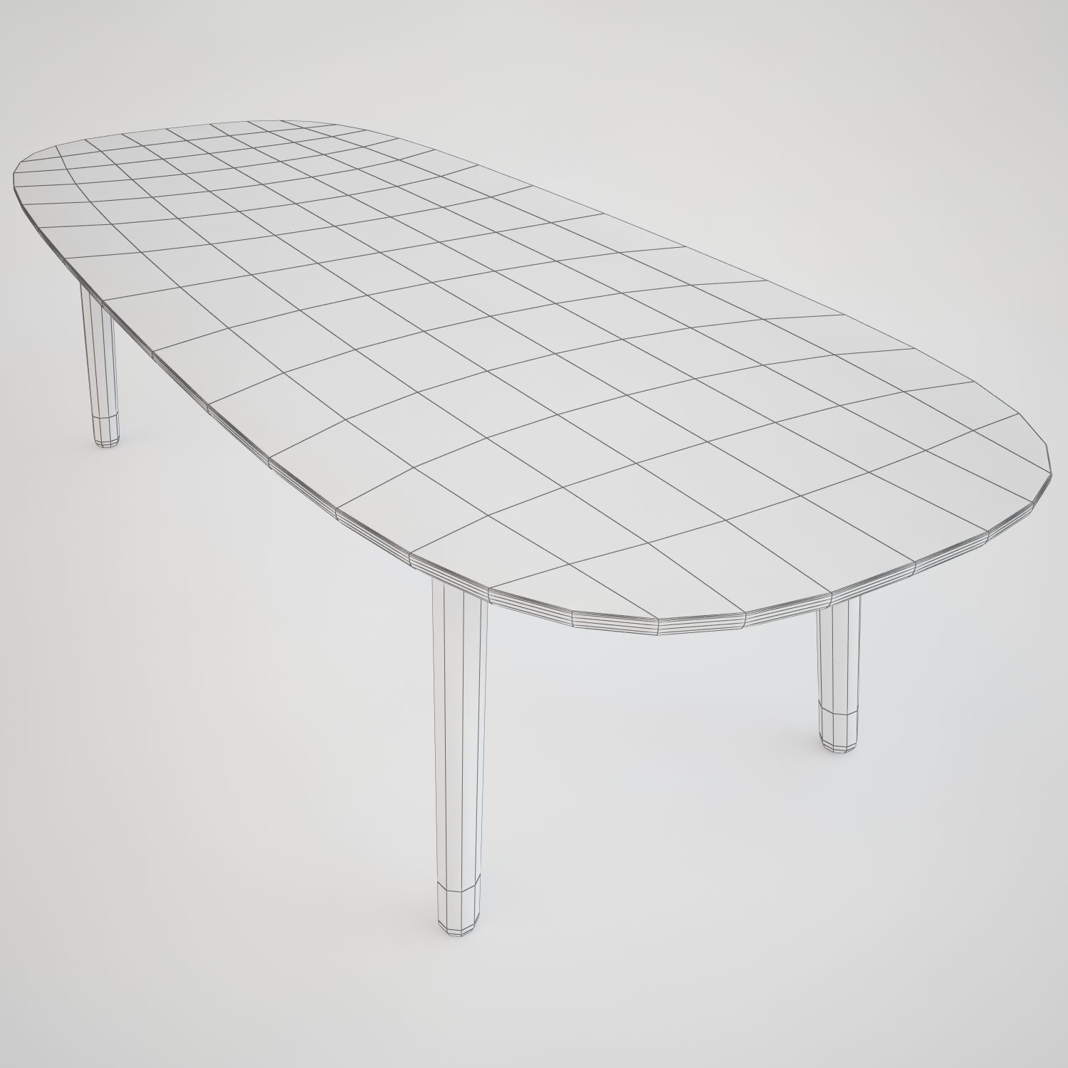 3D model Poliform Mad Table VR / AR / low-poly rigged | CGTrader