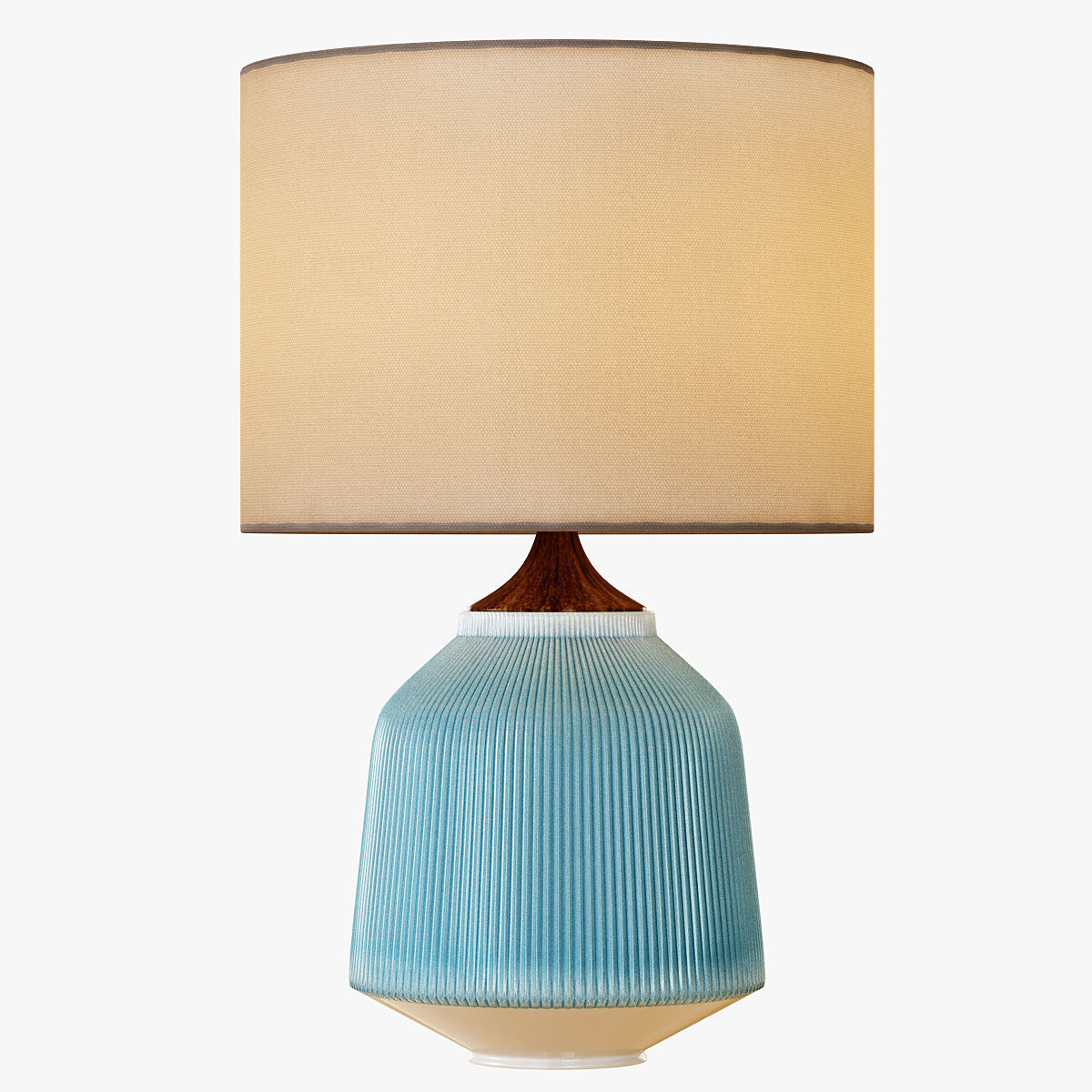 Roar Rabbit Ripple Ceramic Table Lamp 3D model | CGTrader