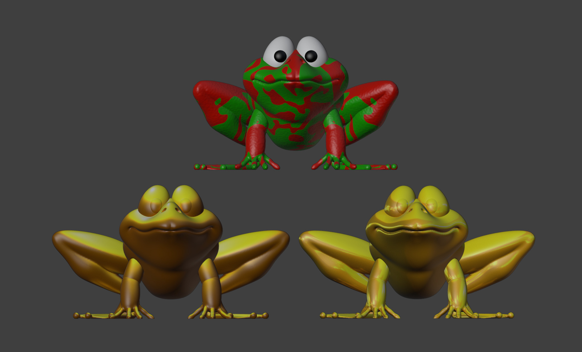 Donkey Kong Country Winky the Frog 3D model 3D printable | CGTrader