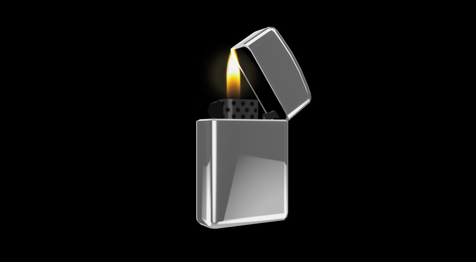 3D model Lighter VR / AR / low-poly | CGTrader