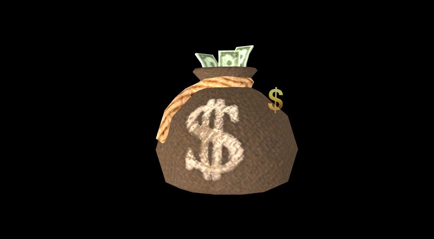 3D model Money Bag VR / AR / low-poly | CGTrader