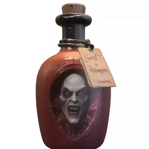 3D model Cursed Vampire Potion Bottle VR / AR / low-poly | CGTrader