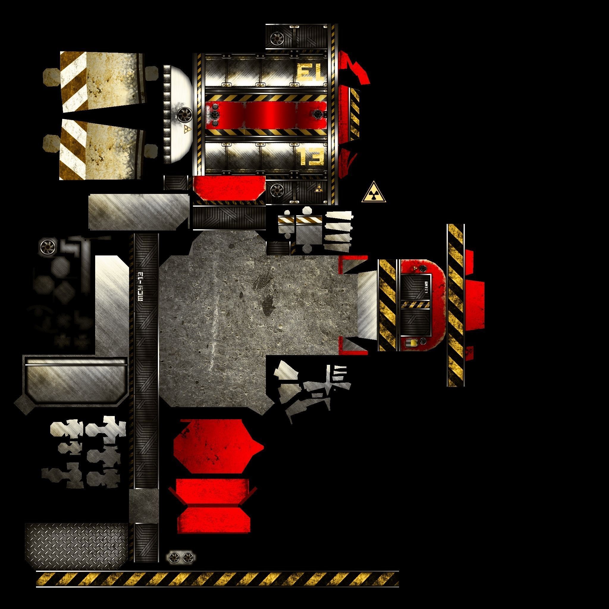 3D model Strategy Game Buildings VR / AR / low-poly | CGTrader