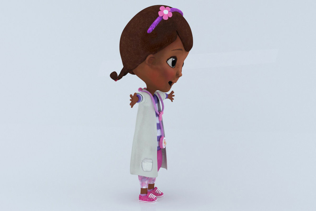 Doc mc muffins 3D model | CGTrader