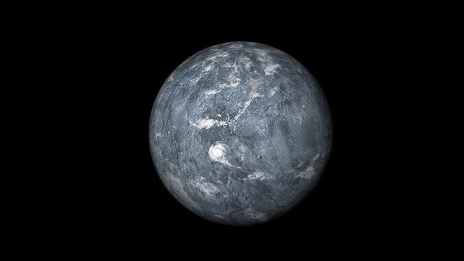 Exoplanet 3D model | CGTrader