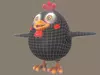 Free Cute Animated Black Chick free VR / AR / low-poly 3D model ...