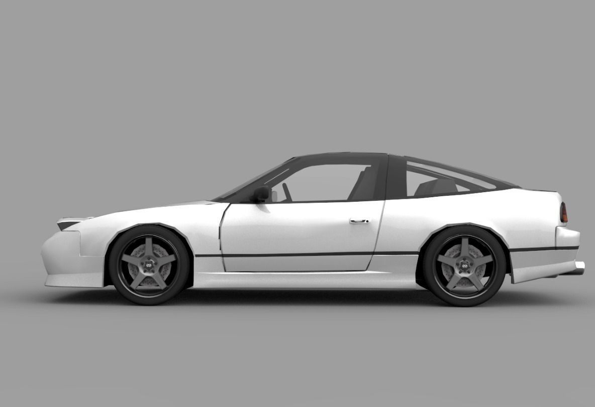 3D model Nissan 240SX S13 VR / AR / low-poly | CGTrader