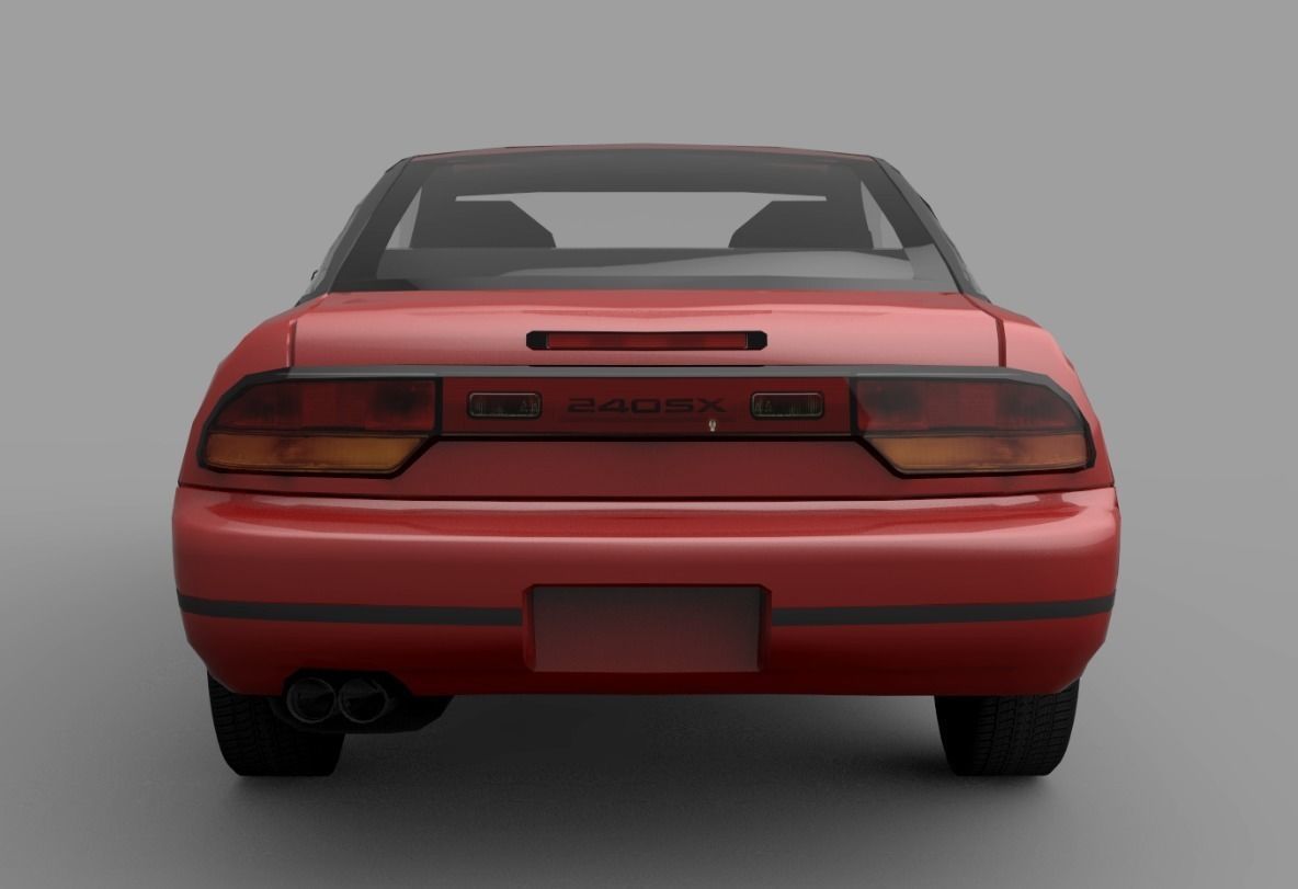 3D model Nissan 240SX S13 VR / AR / low-poly | CGTrader