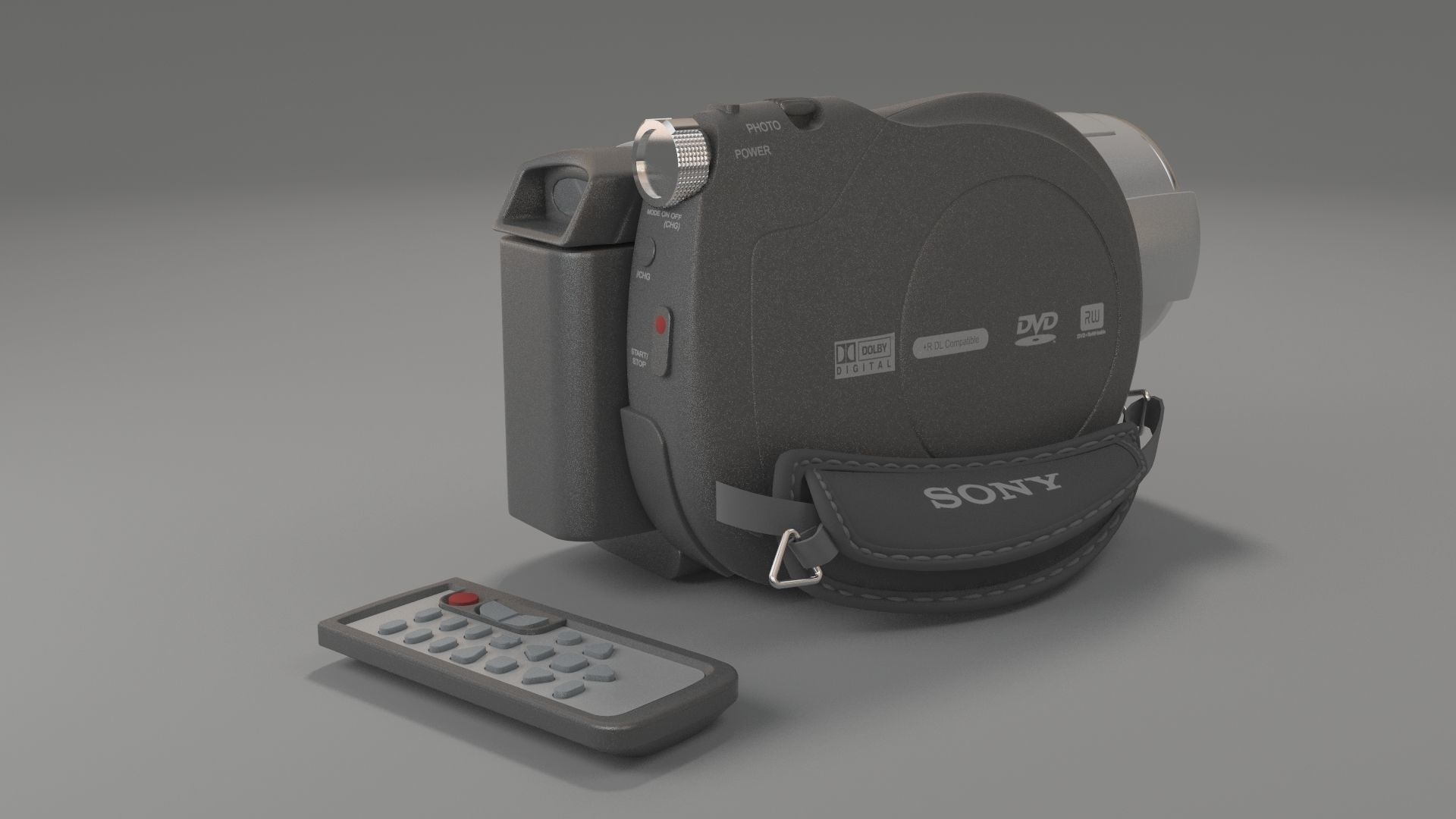 Sony Handycam 3D model | CGTrader