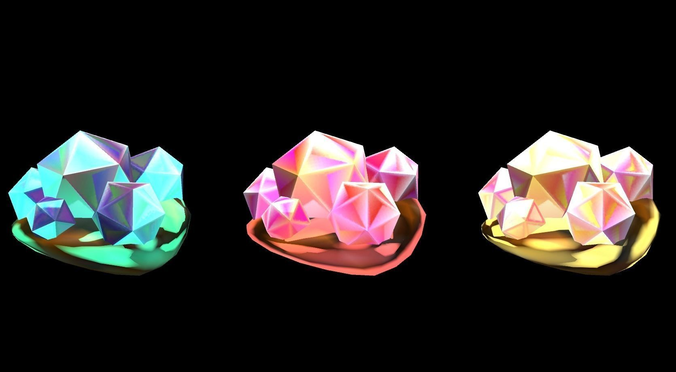 3D model Ruby Gem VR / AR / low-poly MAX FBX | CGTrader.com