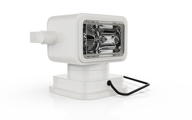 3D model GoLight Mobile Work Light Off-Road Spotlight VR / AR / low ...