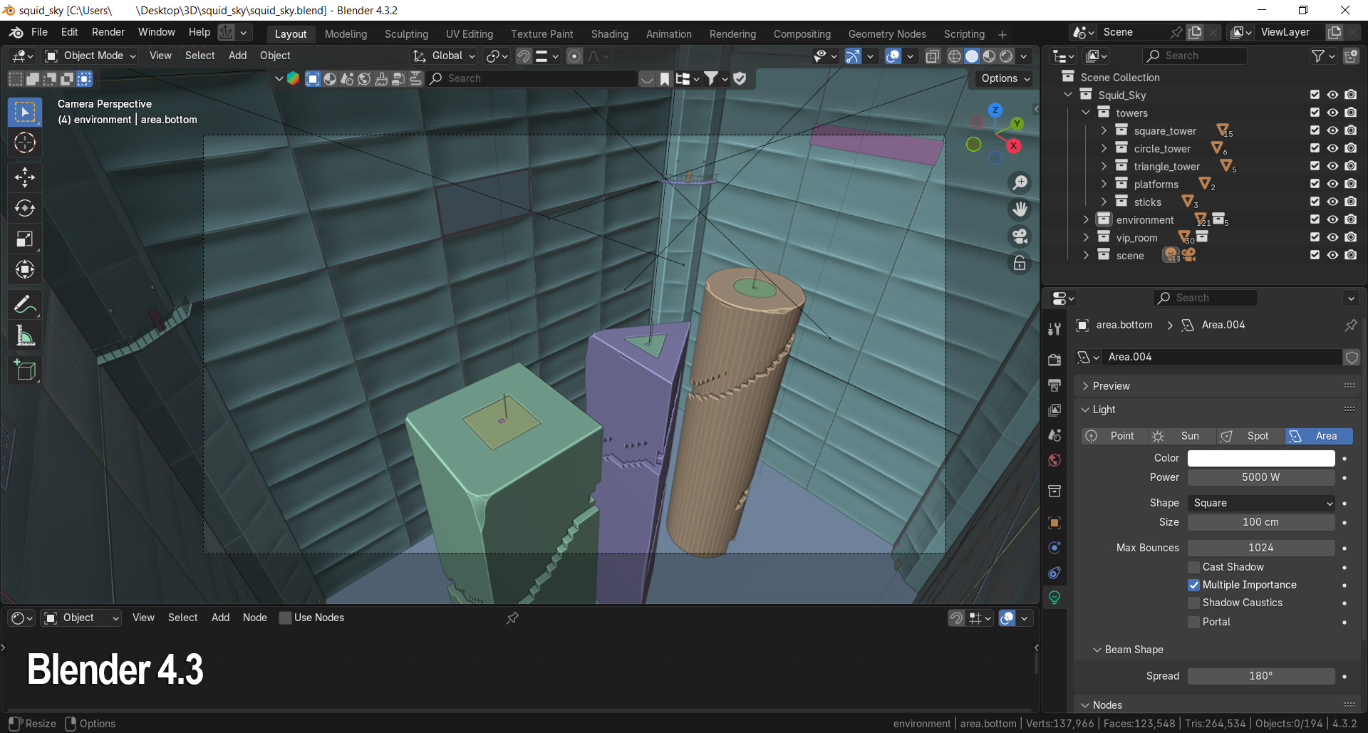 Squid Game Sky Map Season 3 3D model | CGTrader