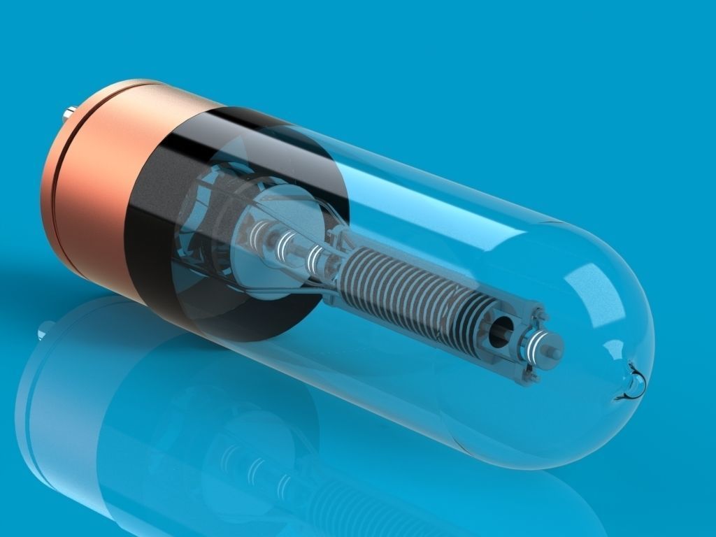Vacuum tube 3D model | CGTrader