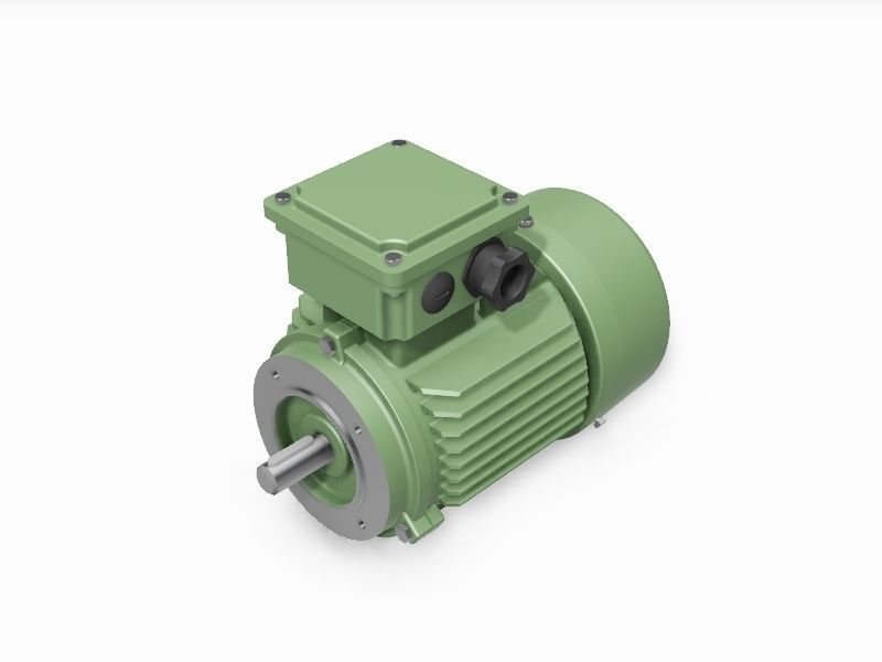 80 B14a IEC electric motor - 3D CAD model 3D model | CGTrader