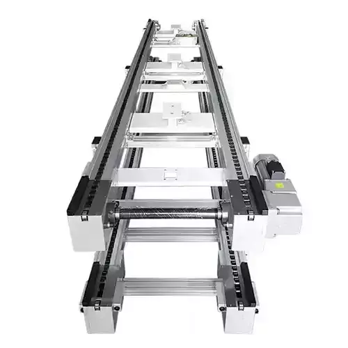 Double Speed Chain Pallet Conveyor Assembly Line 3D model | CGTrader