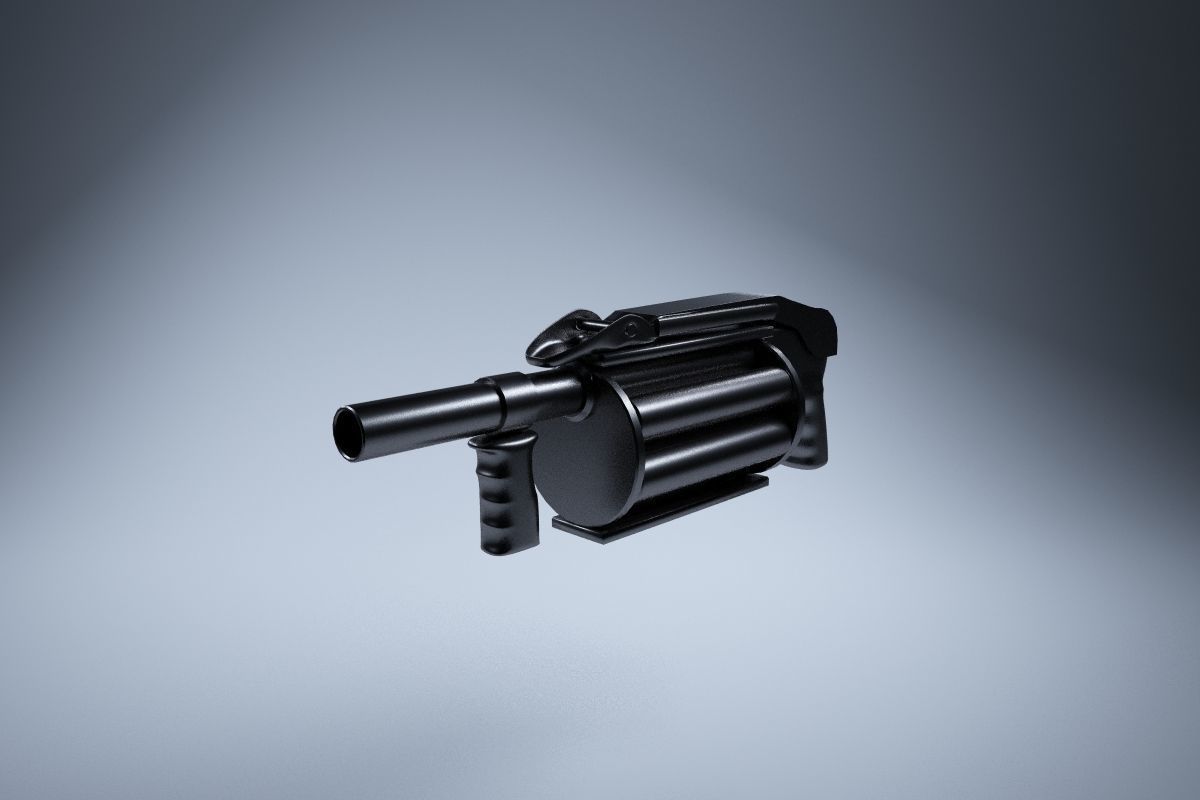 gun bum bum free 3D model | CGTrader