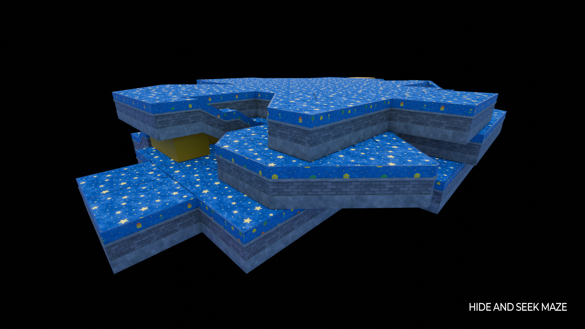 Squid Game Hide and Seek Map 3D model | CGTrader