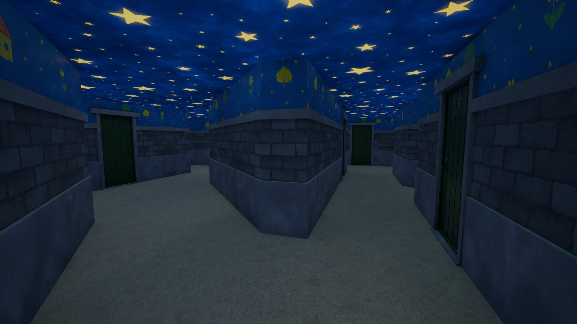 Squid Game Hide and Seek Map 3D model | CGTrader