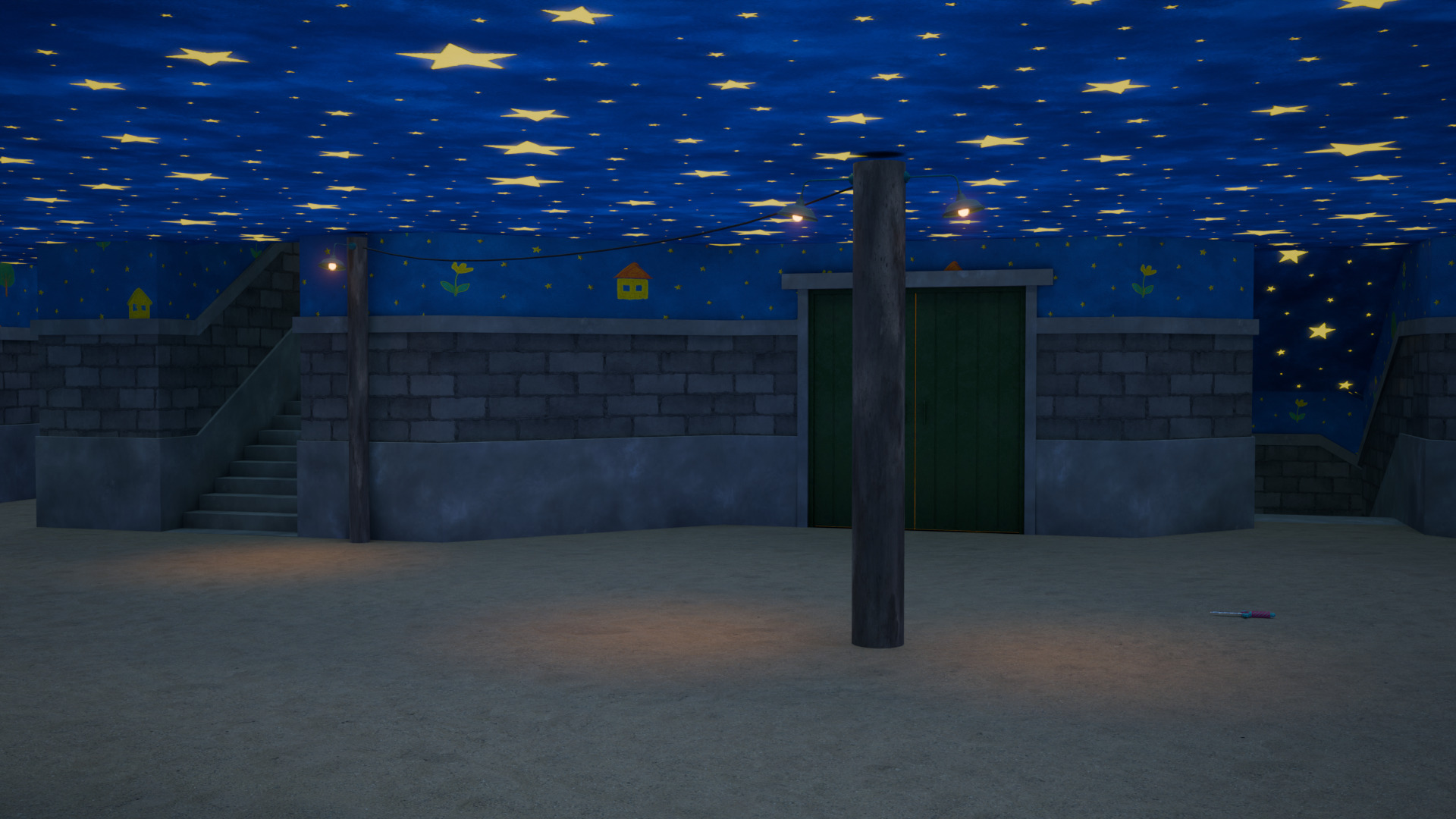 Squid Game Hide and Seek Map 3D model | CGTrader