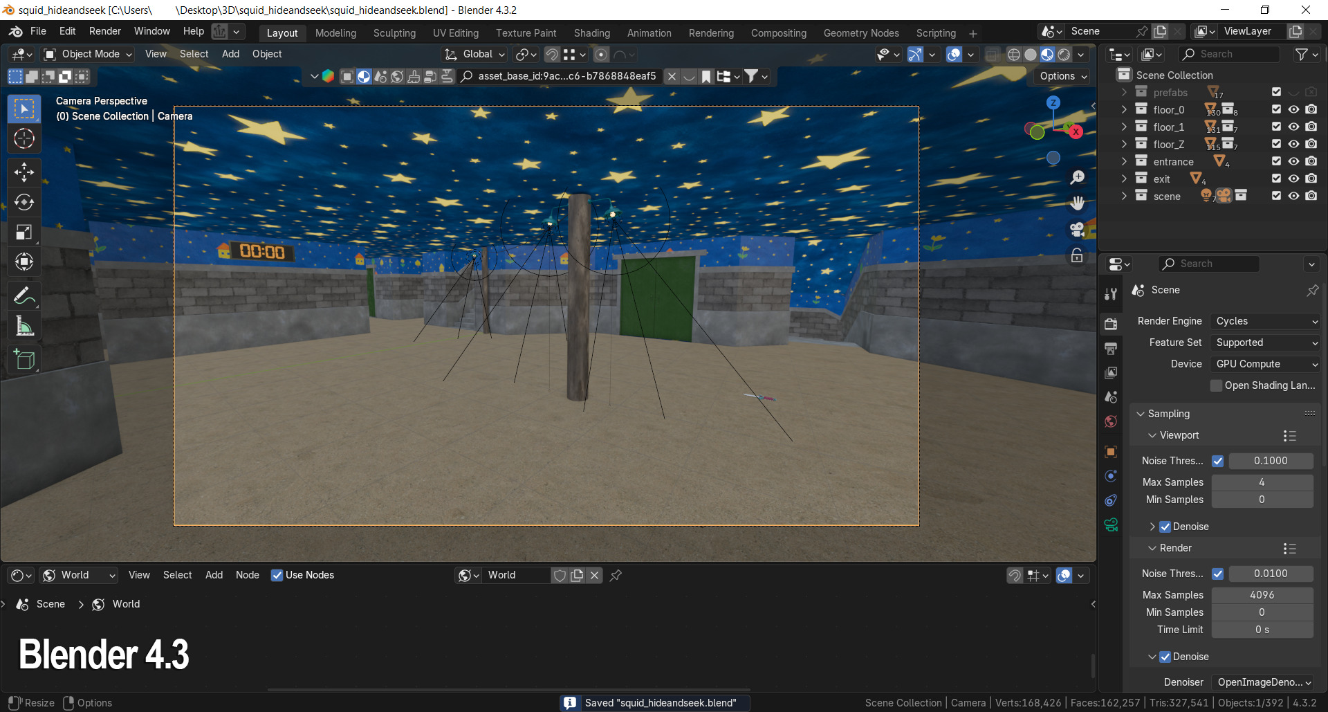 Squid Game Hide and Seek Map 3D model | CGTrader