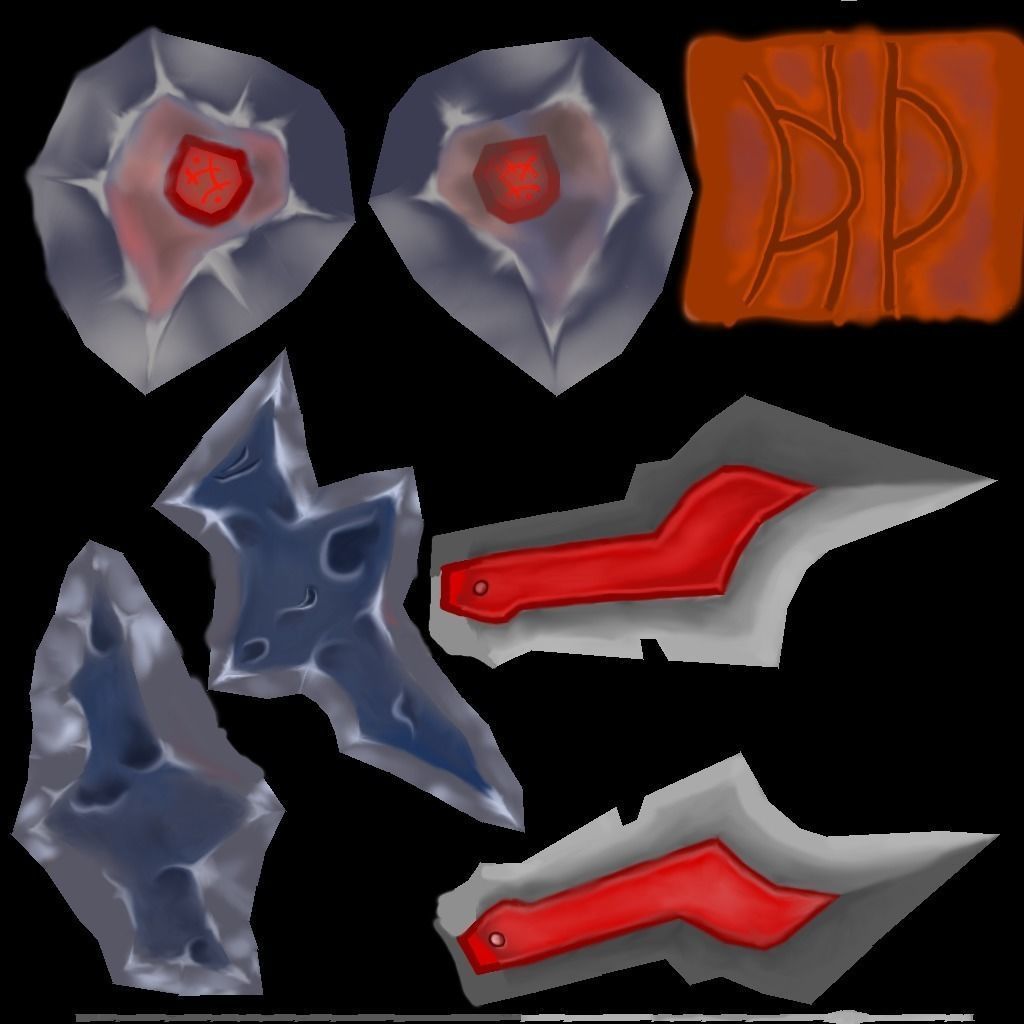 3D model Runic dagger VR / AR / low-poly | CGTrader