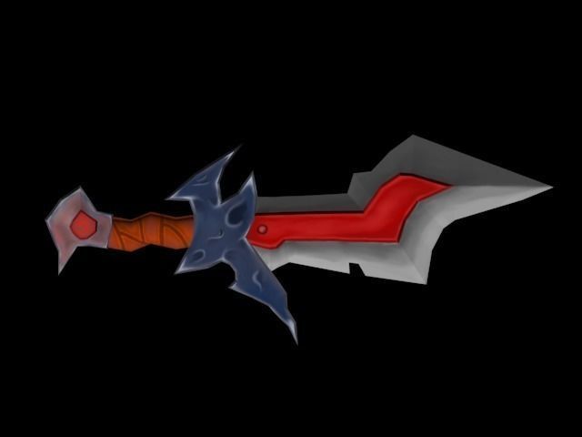 3D model Runic dagger VR / AR / low-poly | CGTrader