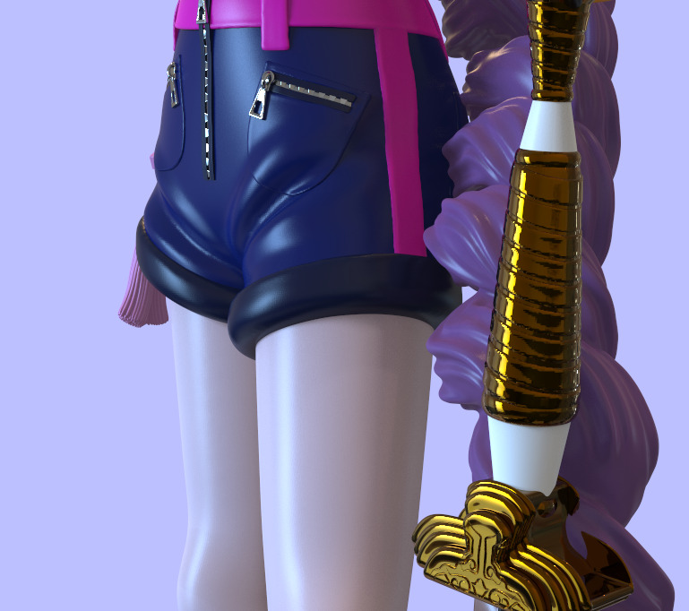 RUMI FROM KPOP-DEMON HUNTERS 3D model 3D printable | CGTrader