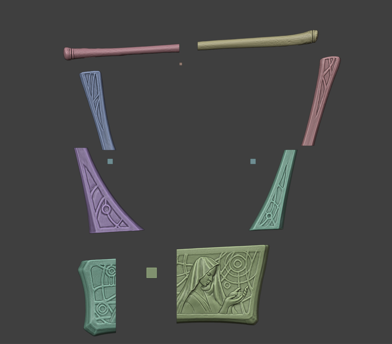 Revenant lyre elden ring nightreign 3D model 3D printable | CGTrader