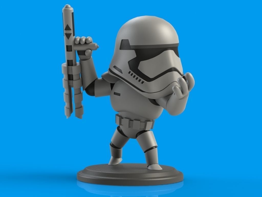 Stormtrooper FN-2199 3D model 3D printable | CGTrader