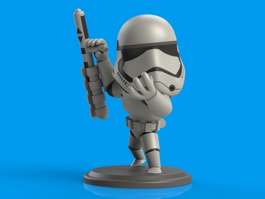 Stormtrooper FN-2199 3D model 3D printable | CGTrader