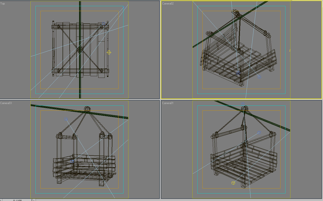 3D model Rope way VR / AR / low-poly | CGTrader
